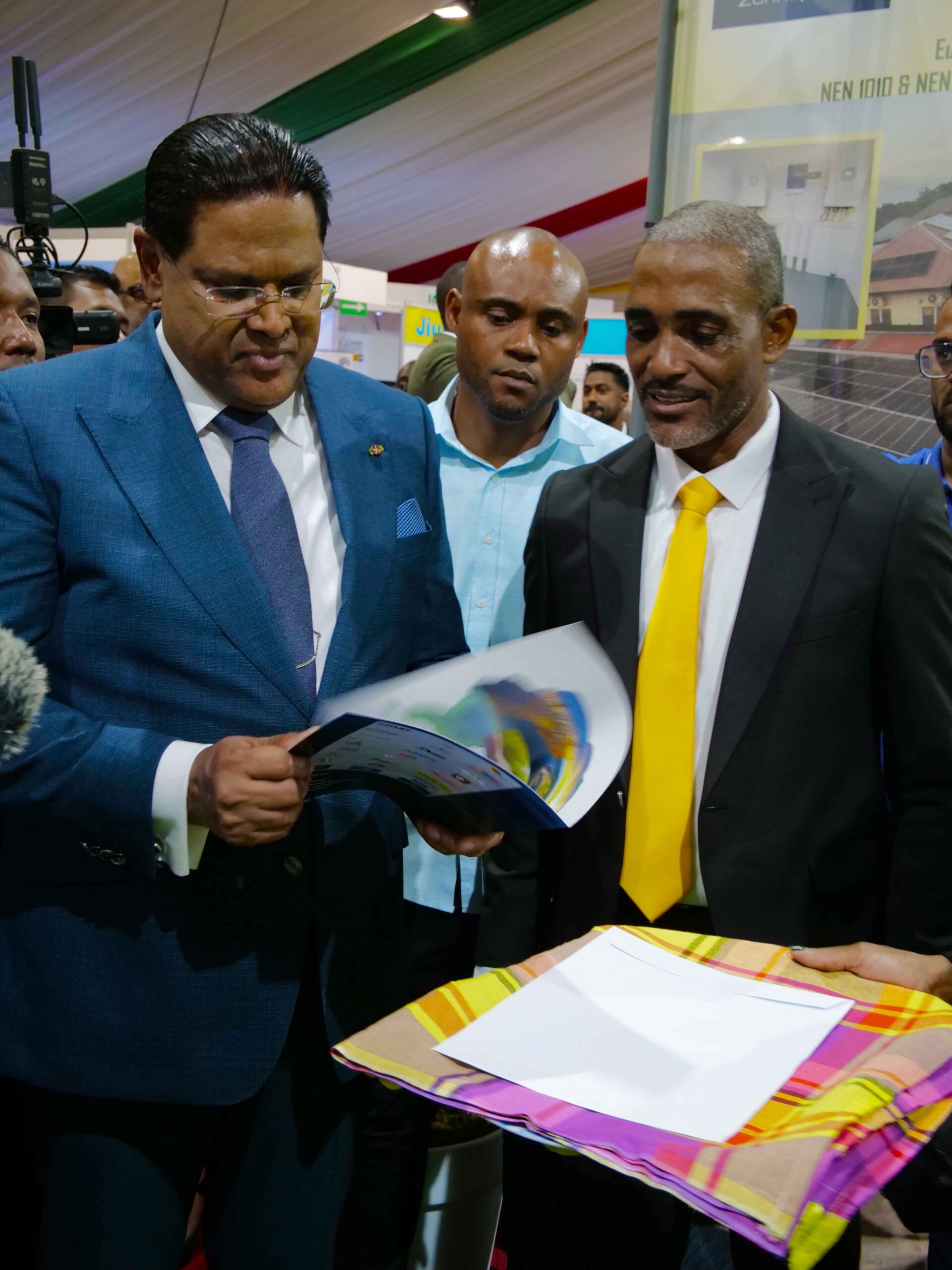 Suriname President Receives the first preview of Suriname Energy Guide ...